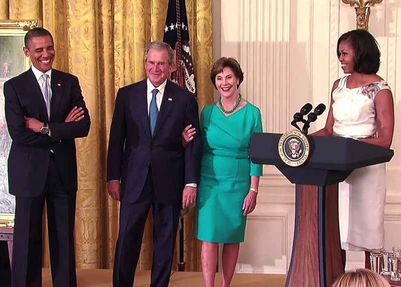 Unveiling the Official President Bush Portrait | The White House