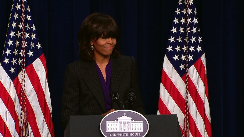 First Lady Speaks at the White House Forum on Military Credentialing ...