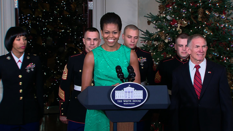 The First Lady Previews Holidays at the White House | The White House