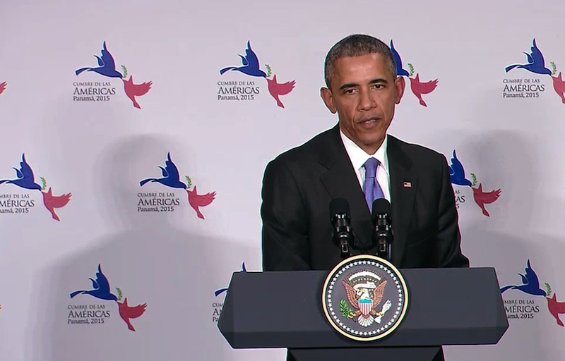 President Obama Participates in a Press Conference After the Summit of ...