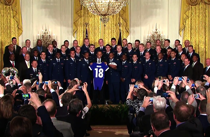 President Obama Presents the Commander-in-Chief Trophy | The White House