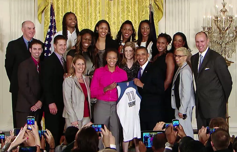 President Obama Welcomes the 2011 WNBA Champion Minnesota Lynx | The ...