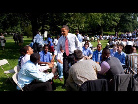 The President Hosts a Young Men’s BBQ to Celebrate Fatherhood | The ...