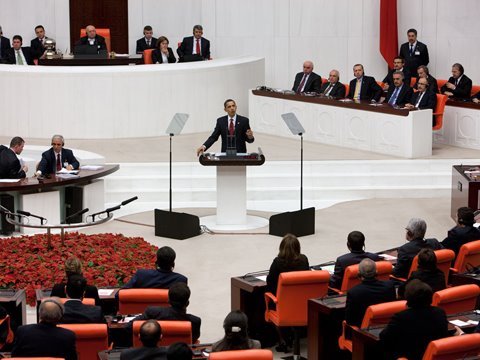 Addressing the Turkish Parliament | The White House