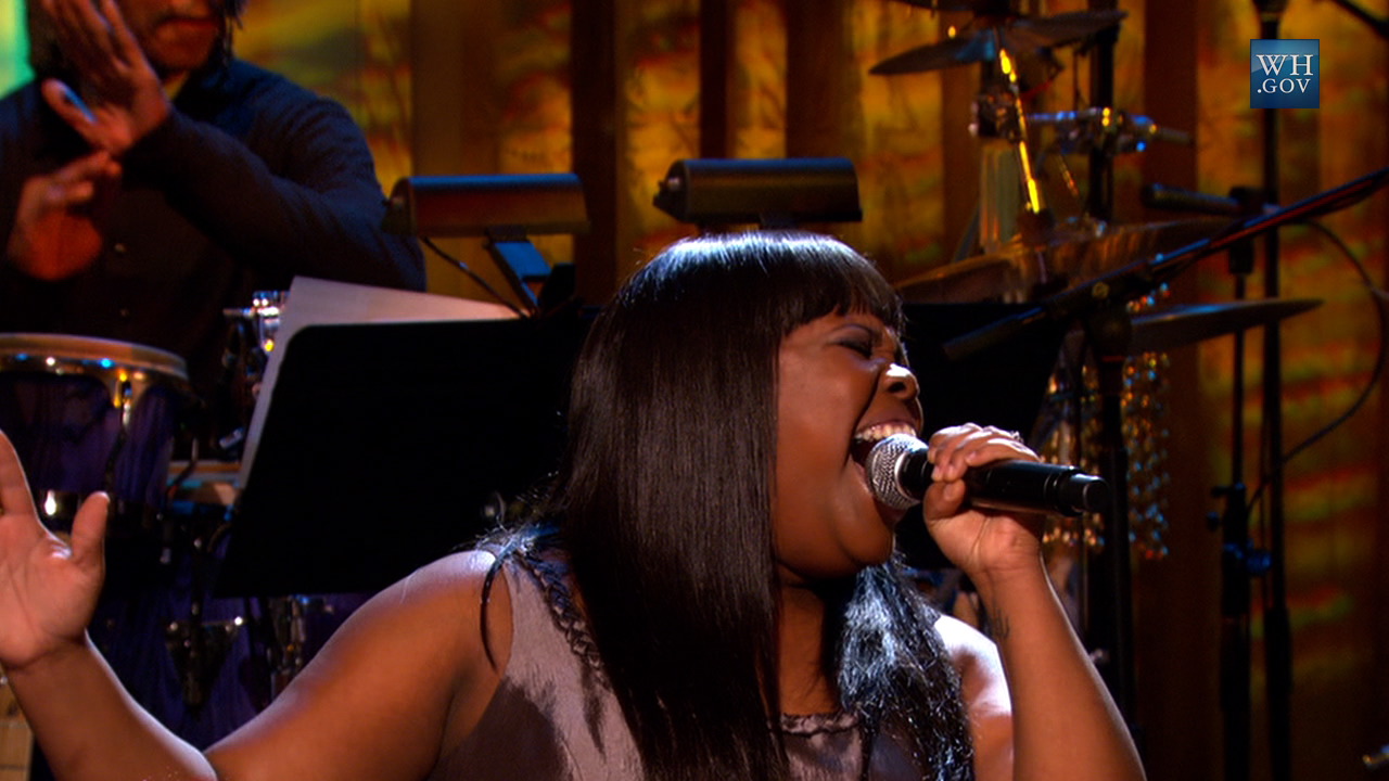 Amber Riley at The Motown Sound: In Performance at the White House ...