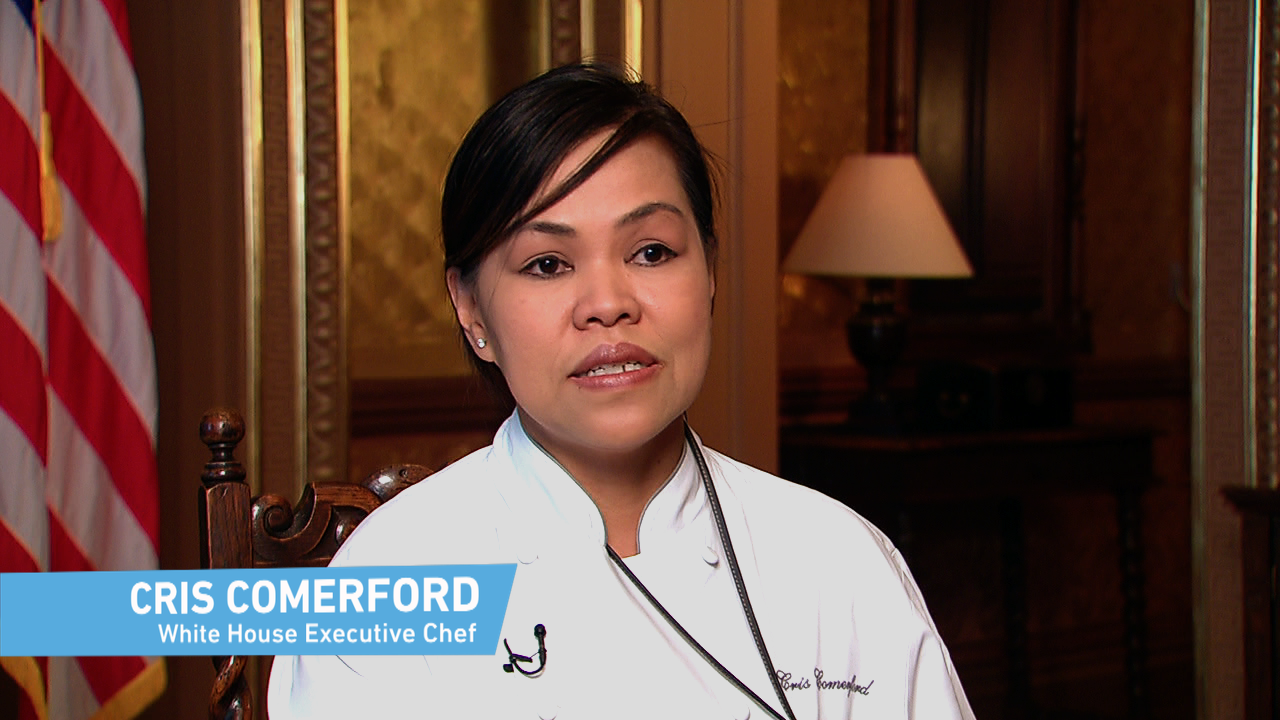 My First Job: White House Executive Chef Cris Comerford | The White House
