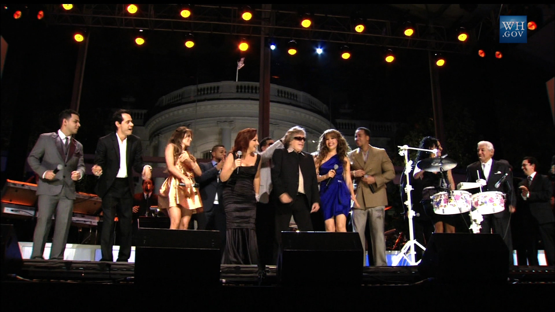 Gloria Estefan & Ensemble at In Performance at the White House: Fiesta ...