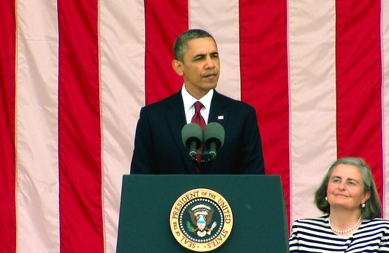 President Obama Commemorates Memorial Day at Arlington National ...
