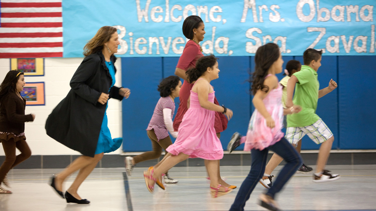 First Ladies Share Time, Broccoli with Local Elementary School | The ...