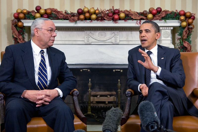 President Obama Meets with General Colin Powell | The White House
