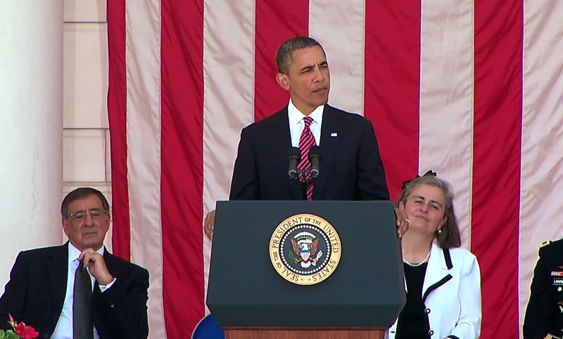 President Obama Commemorates Memorial Day at Arlington National ...