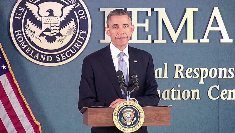 President Obama Delivers Remarks at FEMA Headquarters | The White House