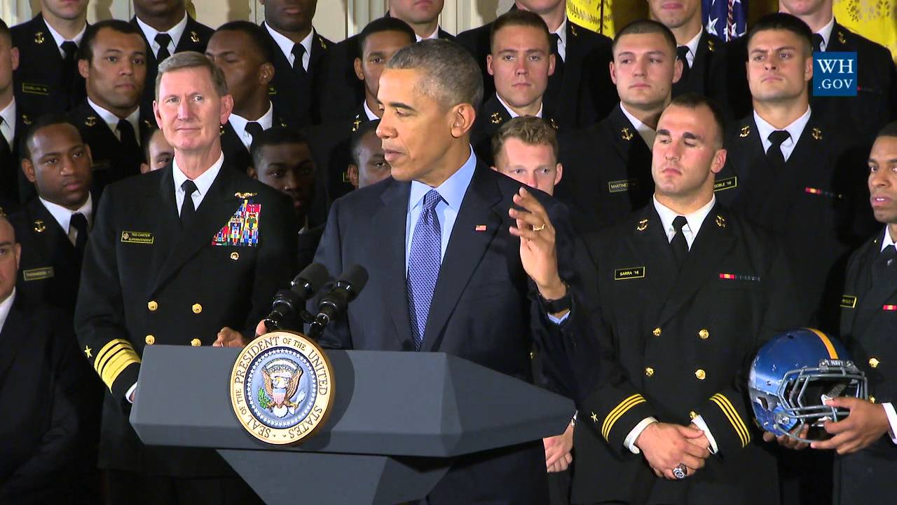 President Obama Presents the Commander-in-Chief Trophy | The White House