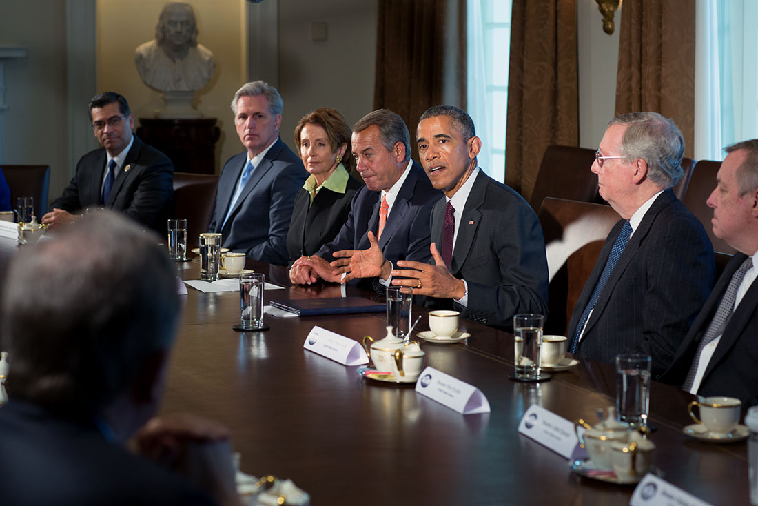 The President Meets with Congressional Leaders | The White House