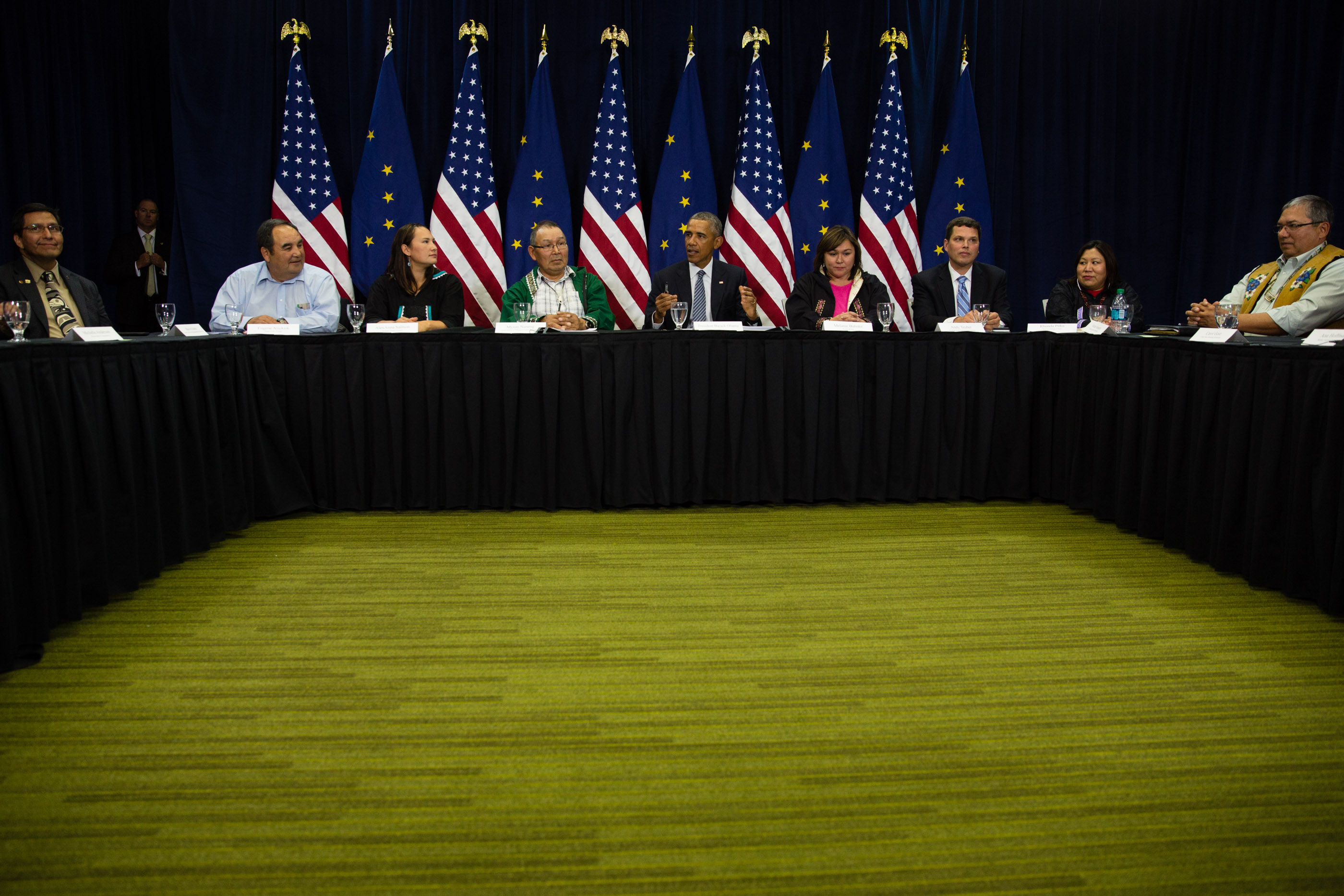 The President Holds a Roundtable with Alaska Native Leaders | The White ...