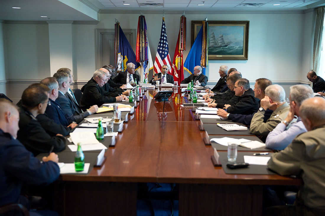 President Obama Meets with the Pentagon About ISIL | The White House