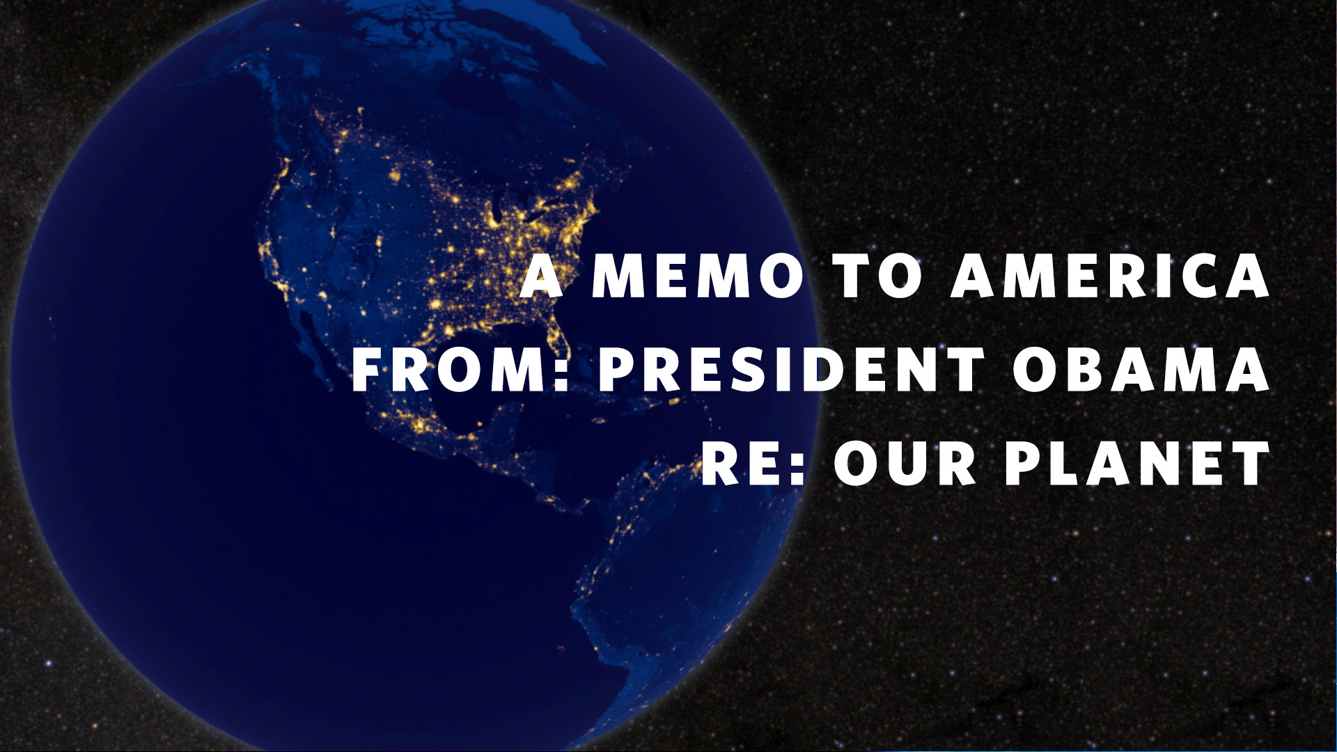 President Obama on America's Clean Power Plan | The White House