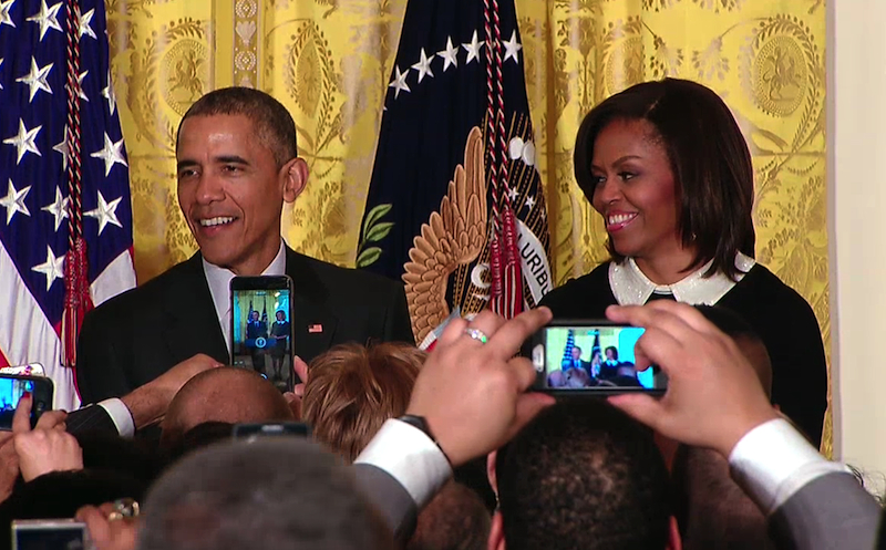 President Obama and First Lady Michelle Obama host Black History Month ...