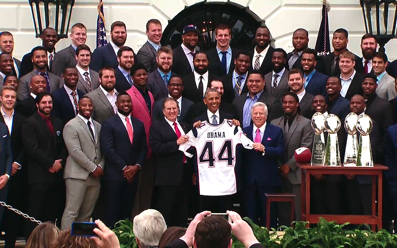 The President Honors the 2015 NFL Super Bowl Champions: The New England ...