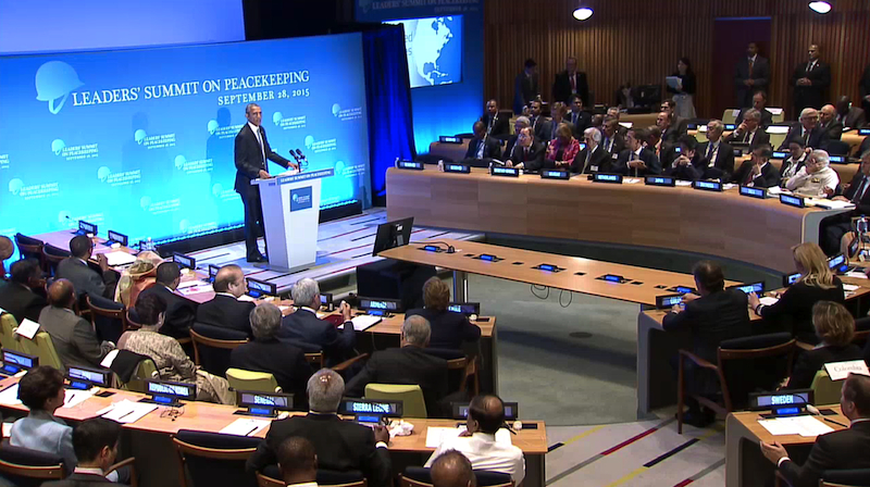 The President Speaks at the U.N. Peacekeeping Summit | The White House