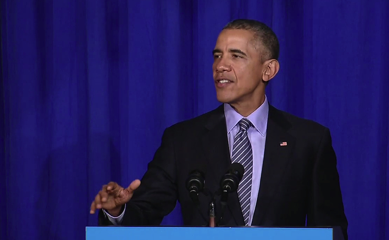 President Obama Delivers Remarks at an Organizing for Action Event ...