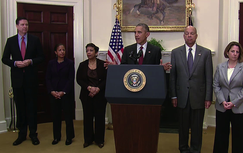 The President Delivers a Statement on National Security | The White House