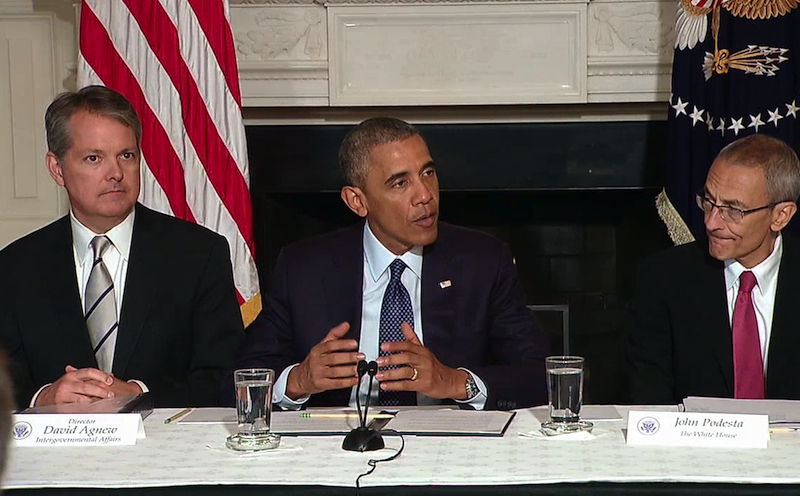 The President Meets with His Climate Task Force | The White House