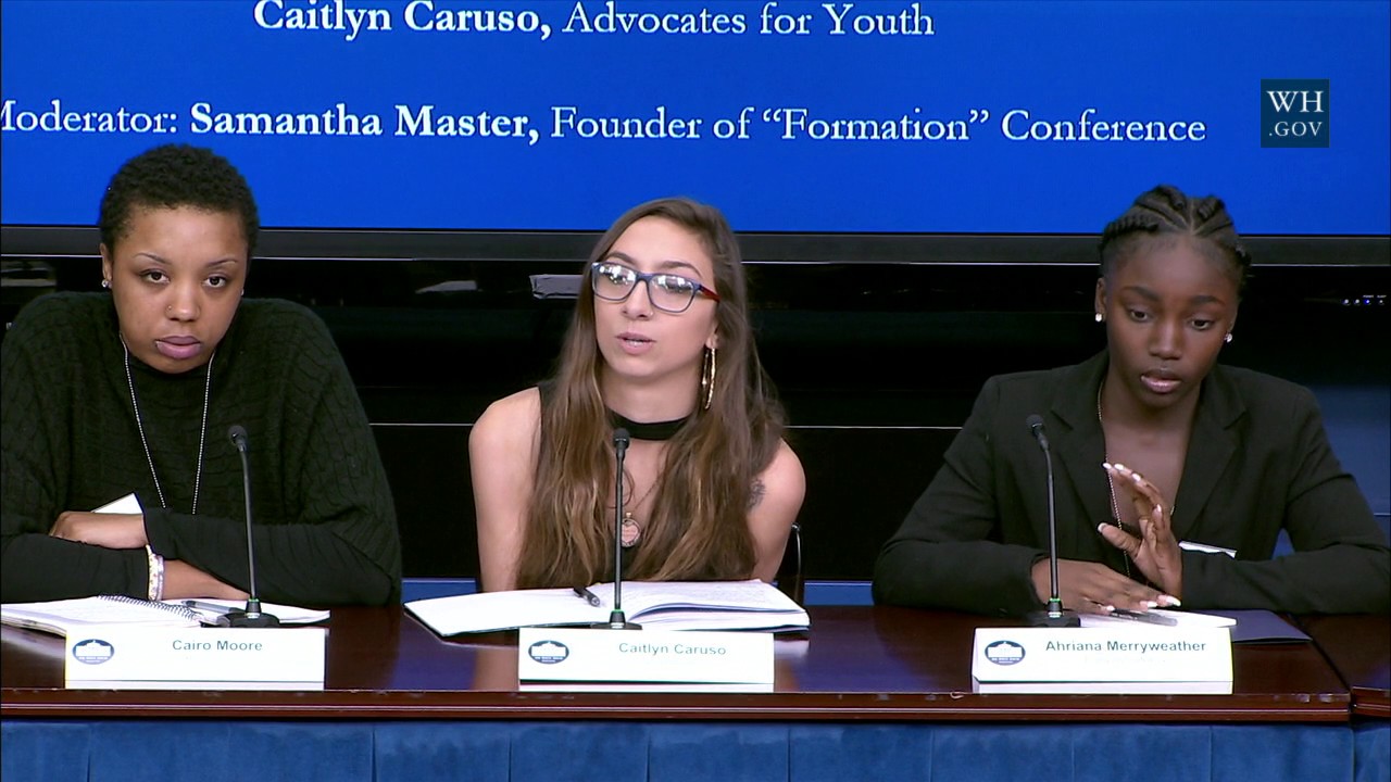 Young Women Leading the Way Panel | The White House