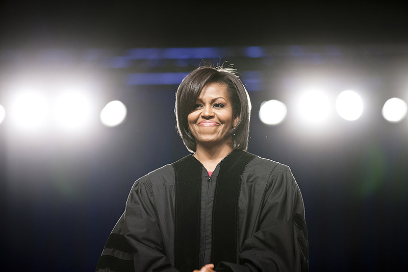 Blog Photo Gallery: Scenes from the First Lady's Past Commencement ...