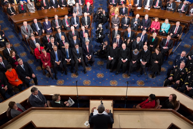 President Barack Obama delivers the State of the Union address in the ...