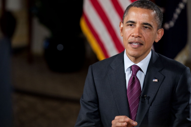 President Barack Obama tapes the weekly address, May 11, 2012 | The ...