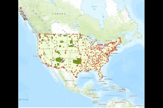 Broadband Map of Federal Property | The White House