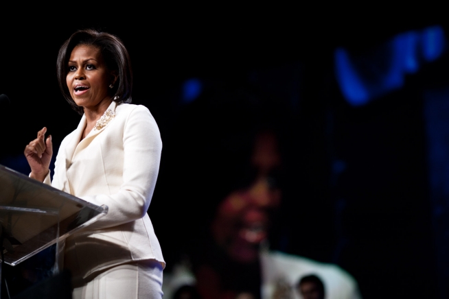 First Lady Michelle Obama Delivers A Speech | The White House