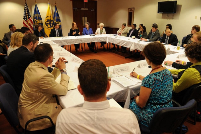 HHS Secretary Sylvia Burwell hosts a roundtable of 20+ LGBT advocates ...