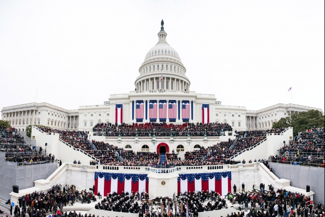 Panoramic View of the West Front of the U.S. Capitol | The White House