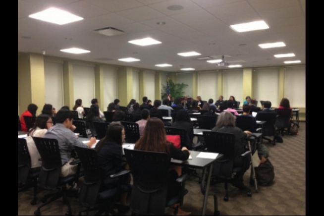 Members of the community gather for WHIAAPI’s Regional Interagency ...