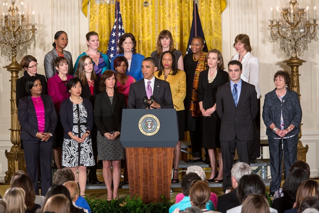 President Barack Obama delivers a statement on the Affordable Care Act ...