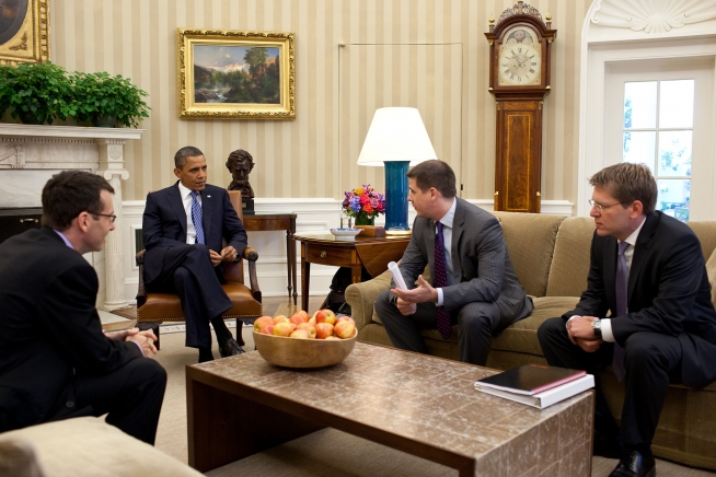 President Barack Obama Meets With Advisors | The White House