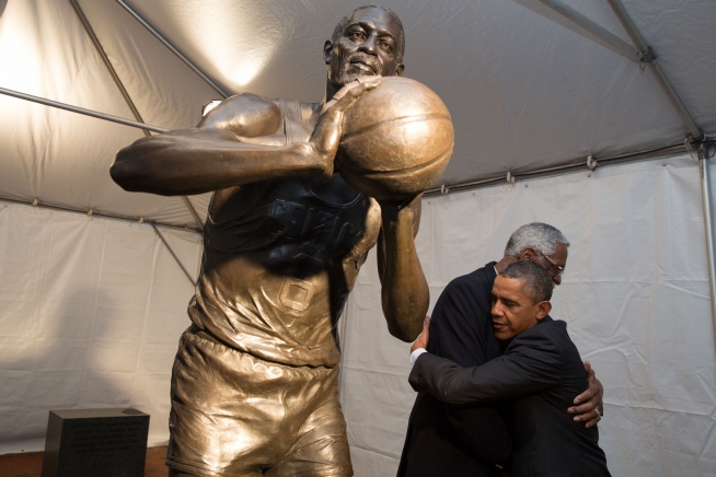 Bill Russell Statue | The White House