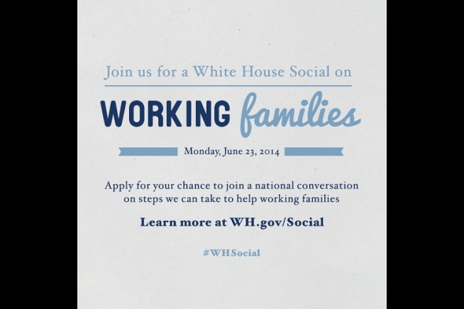 Working Families Summit Social Invite | The White House