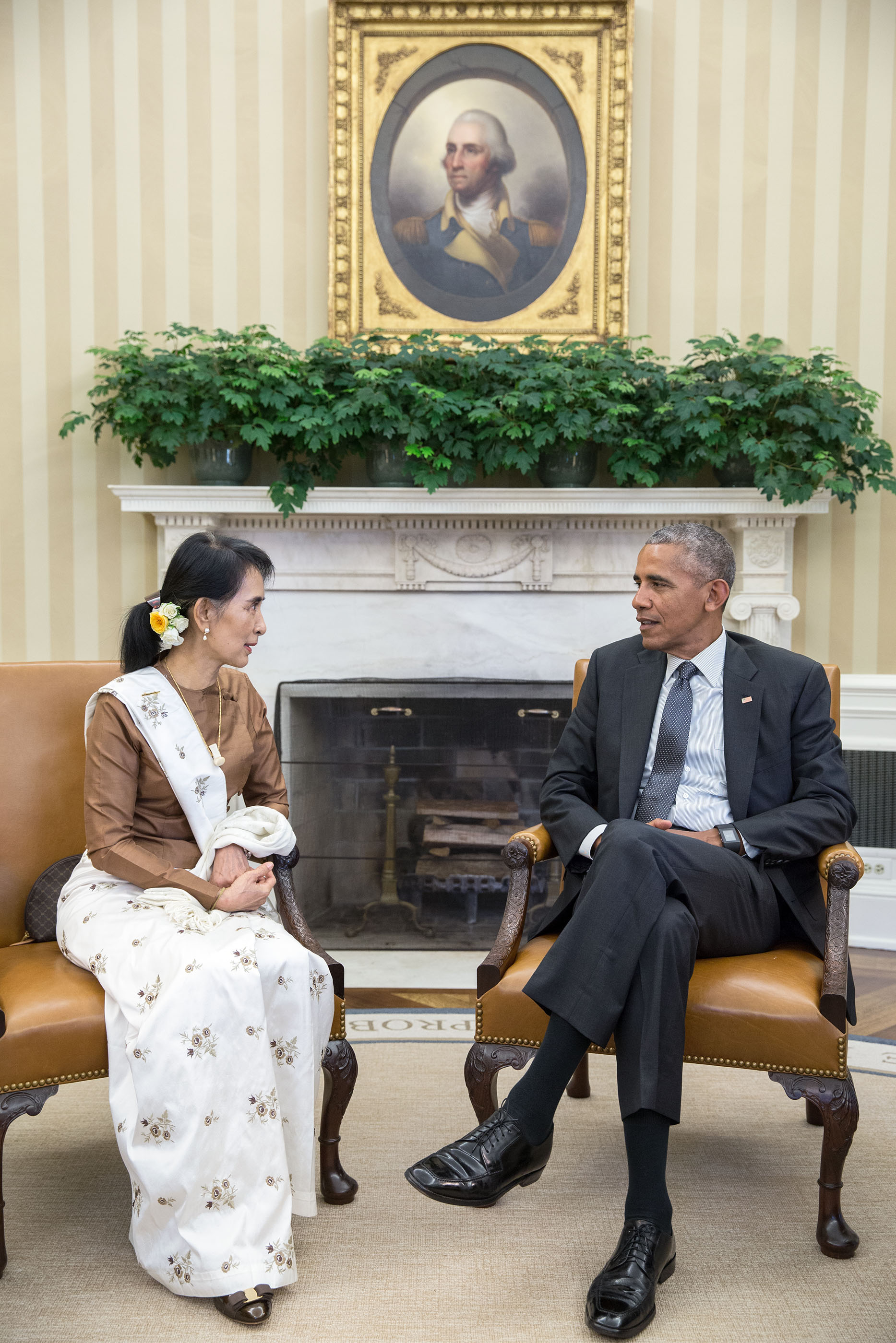 President Obama and Aung San Suu Kyi Celebrate Progress in Burma ...